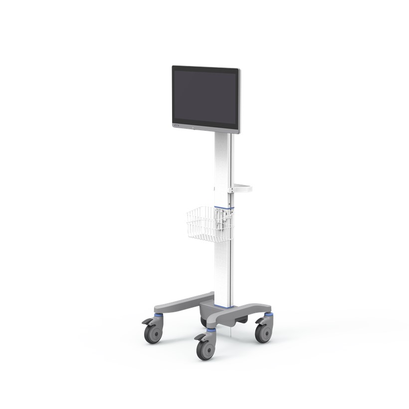 AMiS-30EP Pole Cart - AMiS-30EP is a light-duty pole-based rolling cart that can be equipped ...